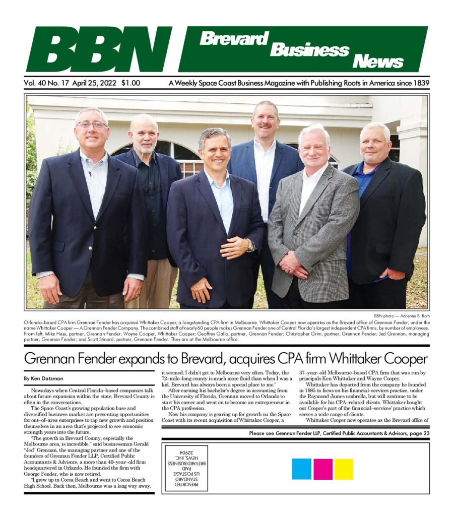 2022 Articles - Brevard Business News