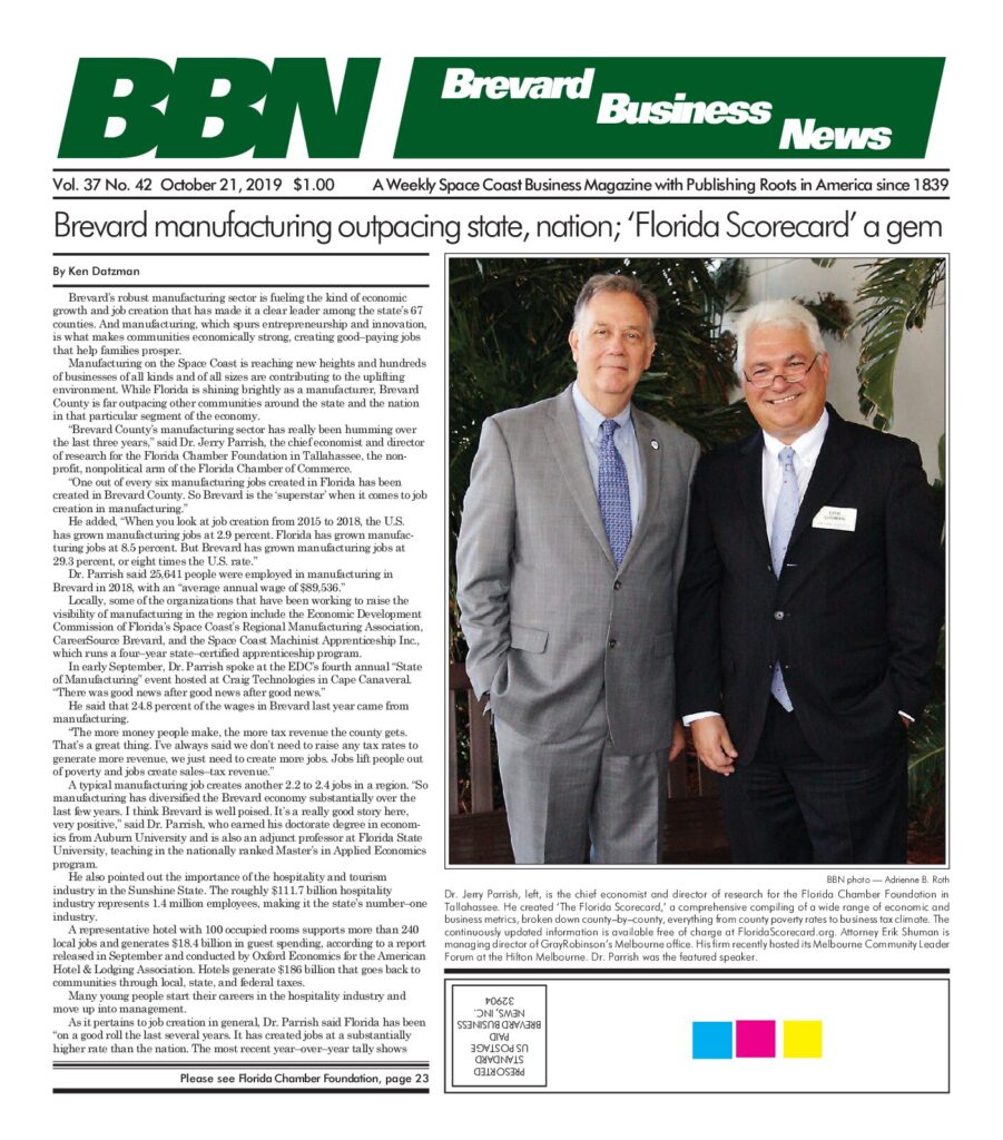 2019 Articles - Brevard Business News