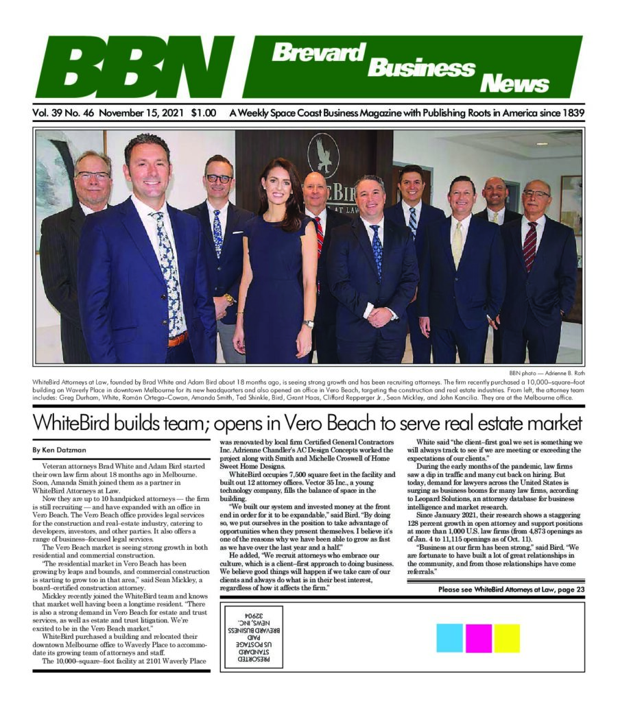 2021 Articles - Brevard Business News